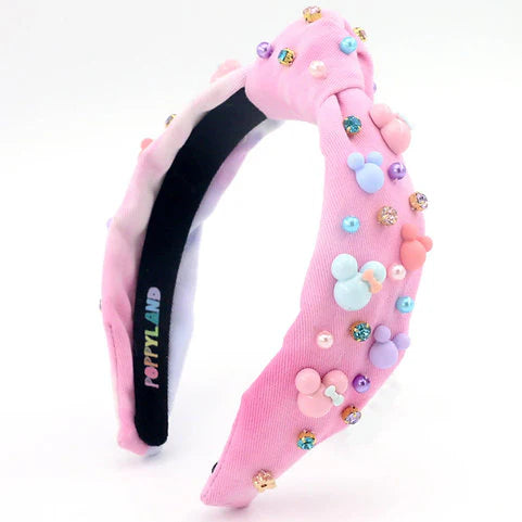 Mouse Pals Headband – "Pink and Blue Avenue"